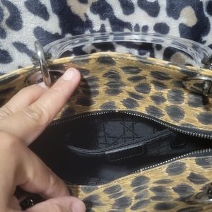 Dior | Bags | Lady Dior Leopard Print Vintage | Poshmark